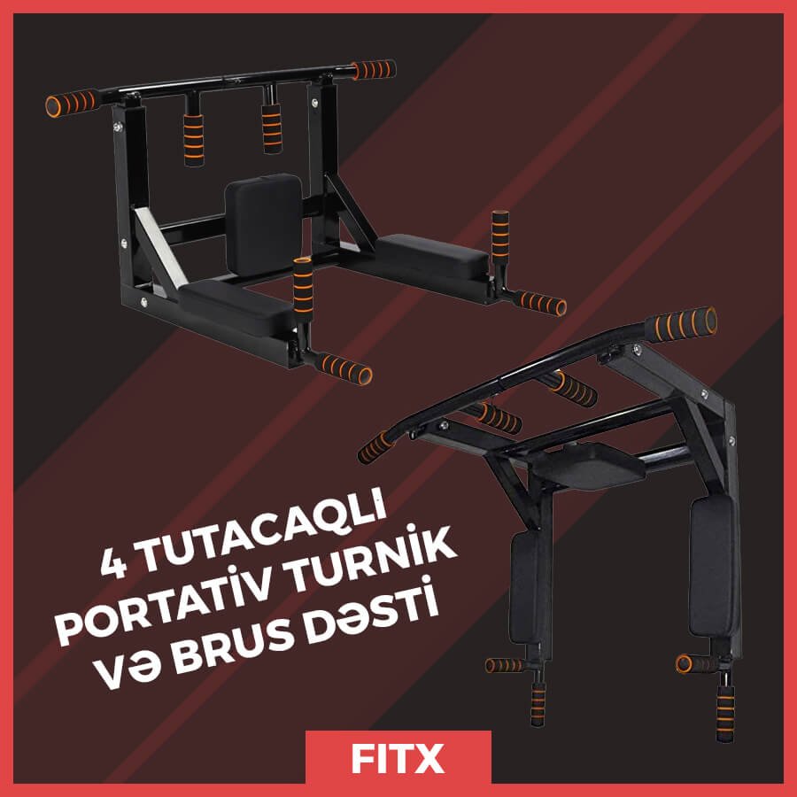 2 Qat Çoxfunksiyalı Turnik - Fitx.az