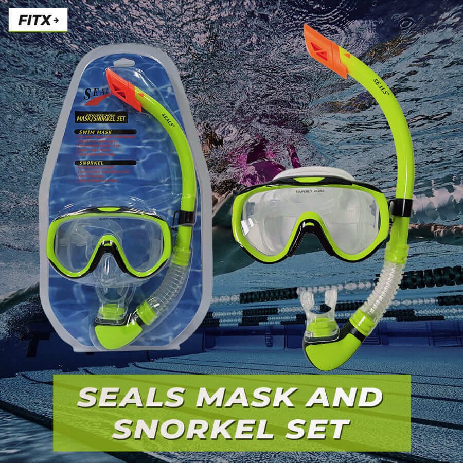 Seals Mask and Snorkel Set (Üzgüçülük Maskası və Snorkel Seti) - Fitx.az