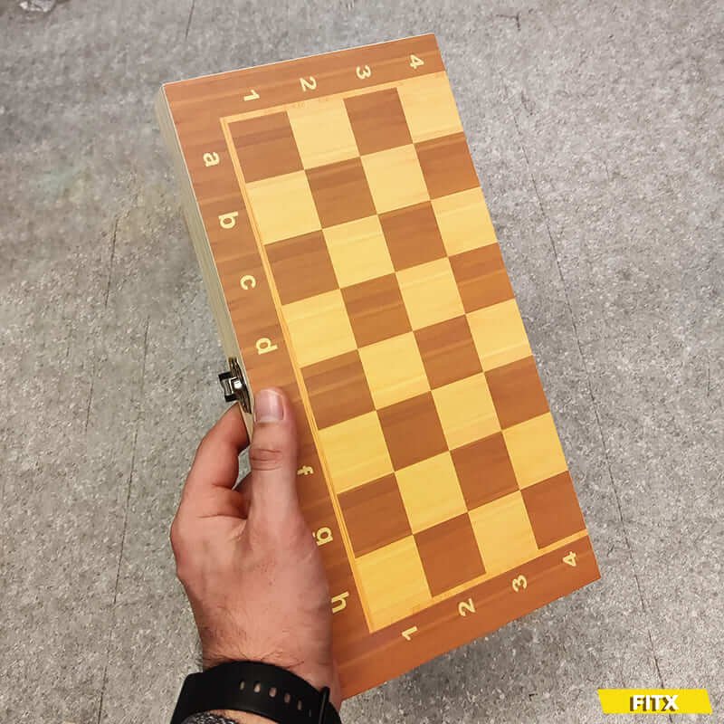 3-ü 1-də Rus Nərd, Şahmat və Şaşki Dəsti - Fitx.az