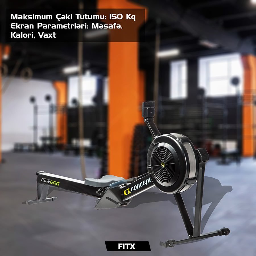 Concept 2 Rowerg Rower - Pm5 CNPT2712 Avar Çəkmə Trenajoru - Fitx.az