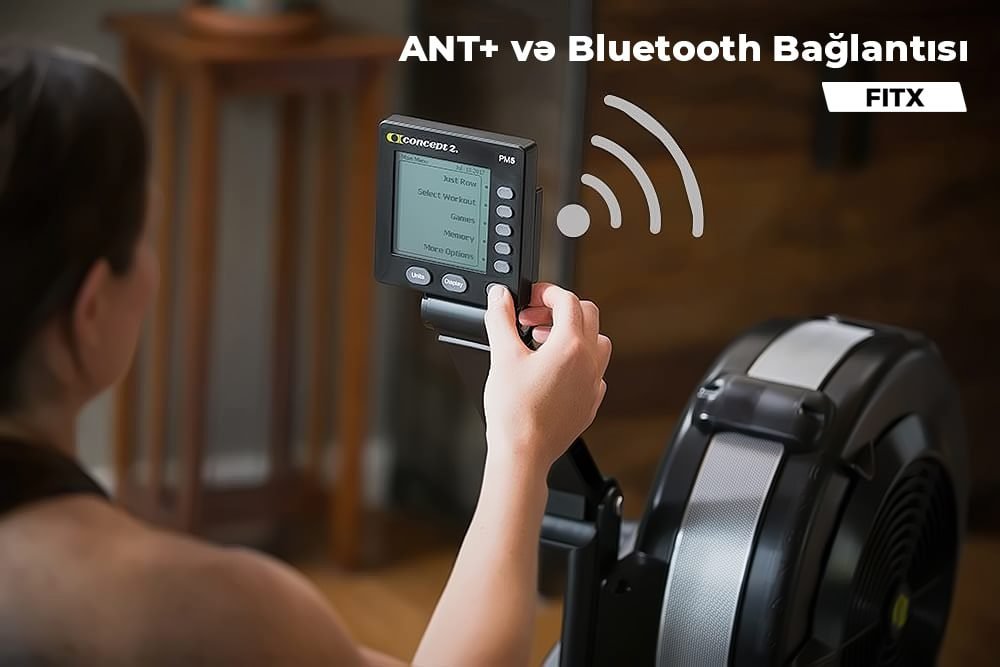 Concept 2 Rowerg Rower - Pm5 CNPT2712 Avar Çəkmə Trenajoru - Fitx.az