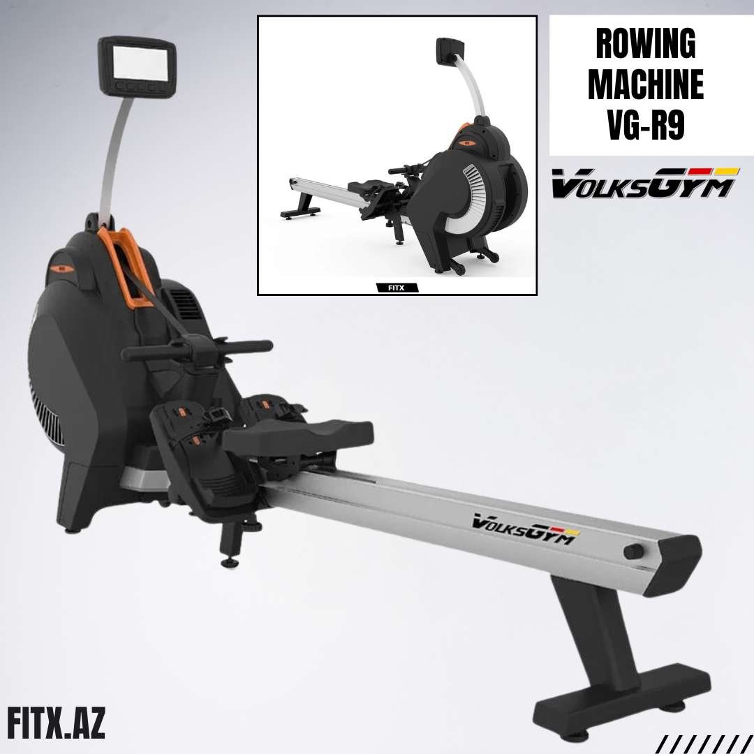Volks Gym VG R9 Rowing Machine Avar Çəkmə Trenajoru - Fitx.az