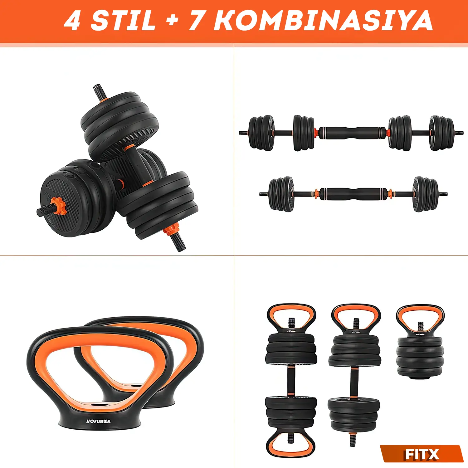 Qantel, Qrif Gira və Jim Tutacağı Dəsti (MF-0603) - Fitx.az