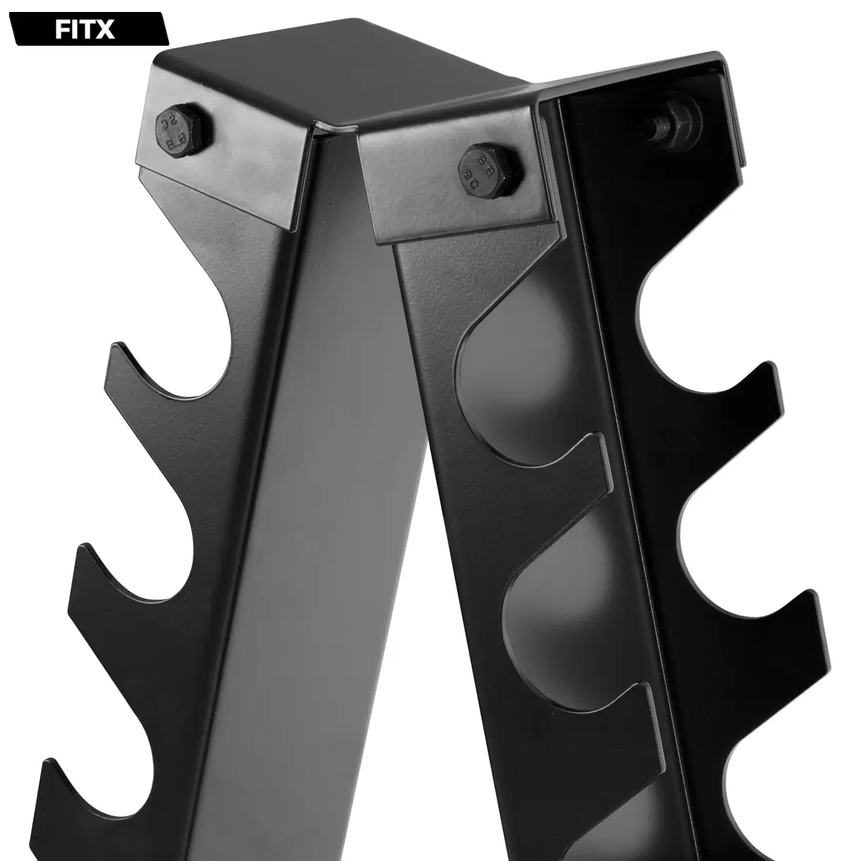 Xrom Qantel Dəsti (Chrome Dumbbell with Stand) - Fitx.az