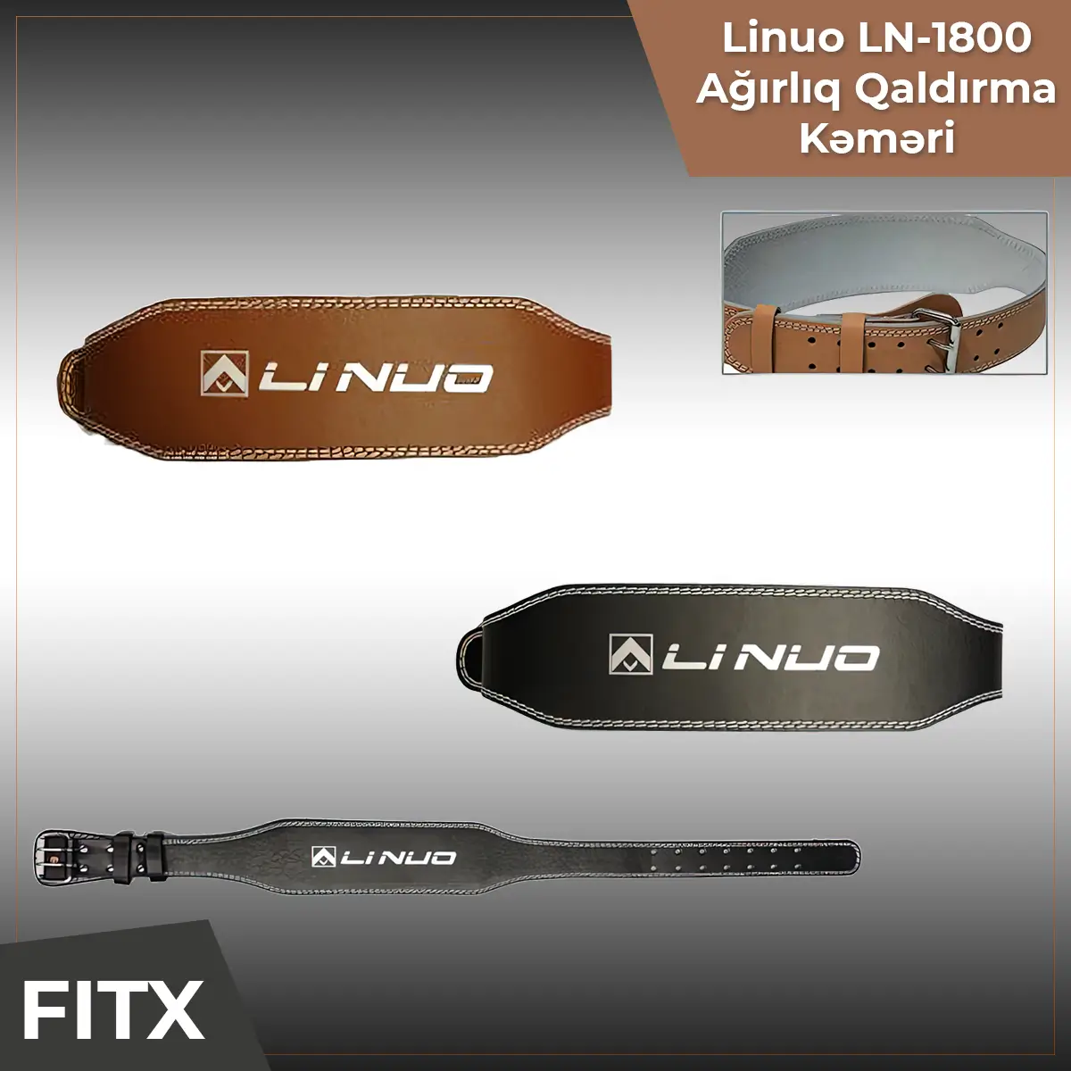 Linuo LN-1800 Ağırlıq Qaldırma Kəməri - Fitx.az