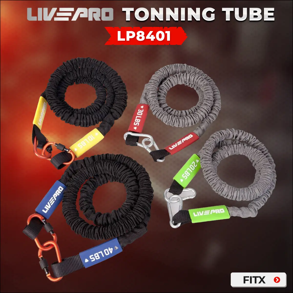 Live Pro Tonning Tube Təkli Bant LP8401 - Fitx.az