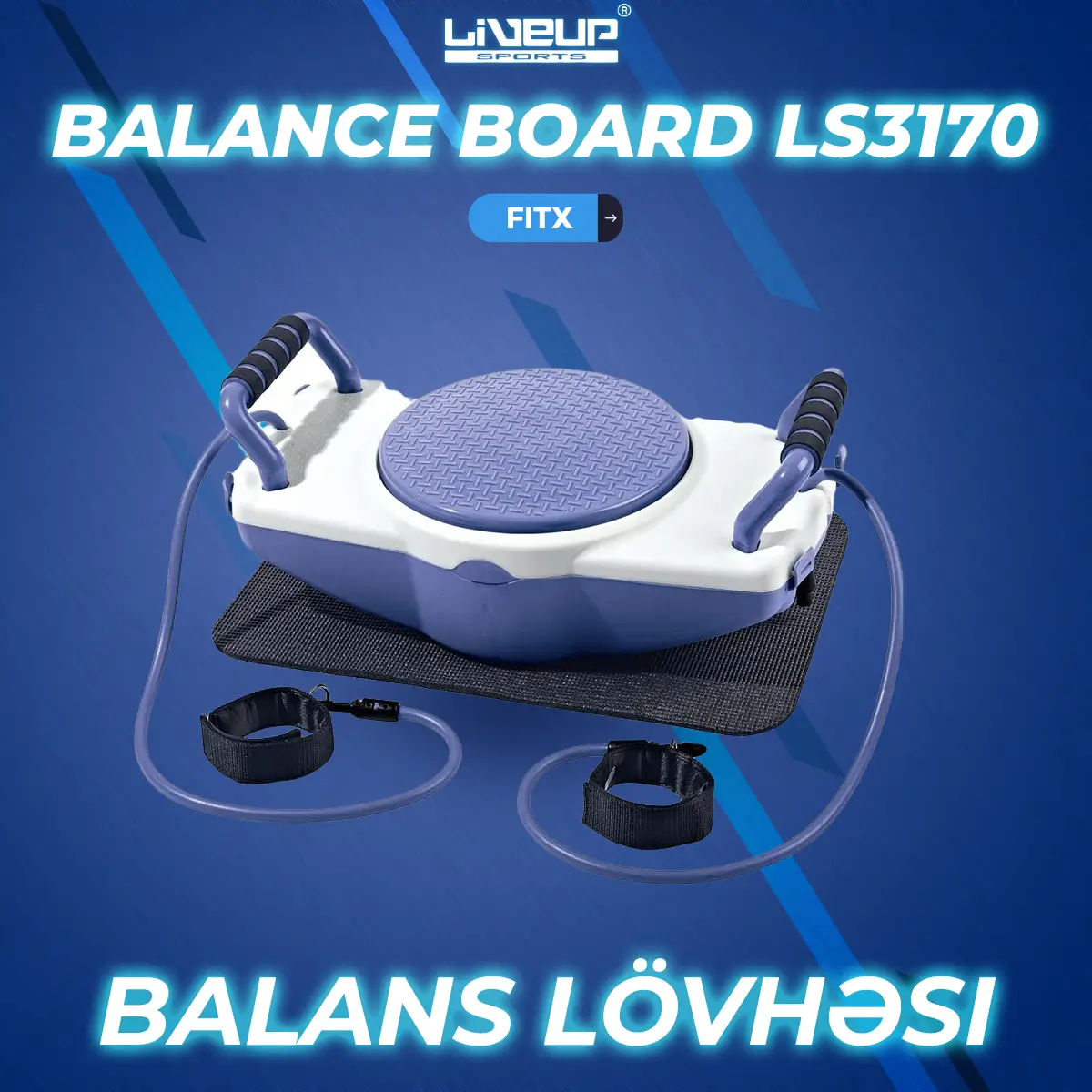 Live Up Balance Board LS3170 (Balans Lövhəsi) - Fitx.az