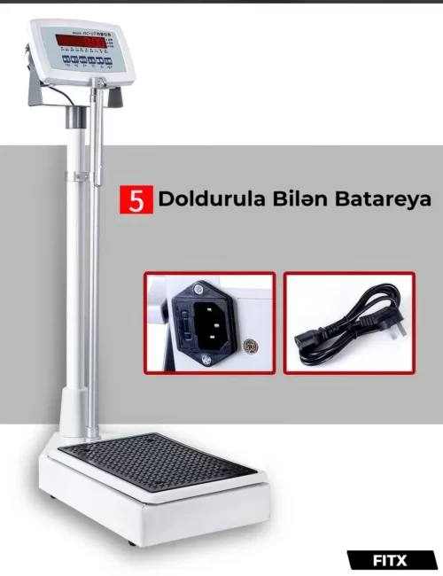 Boy və Çəki Ölçən Elektron Tərəzi (Scale) 6540 - Fitx.az