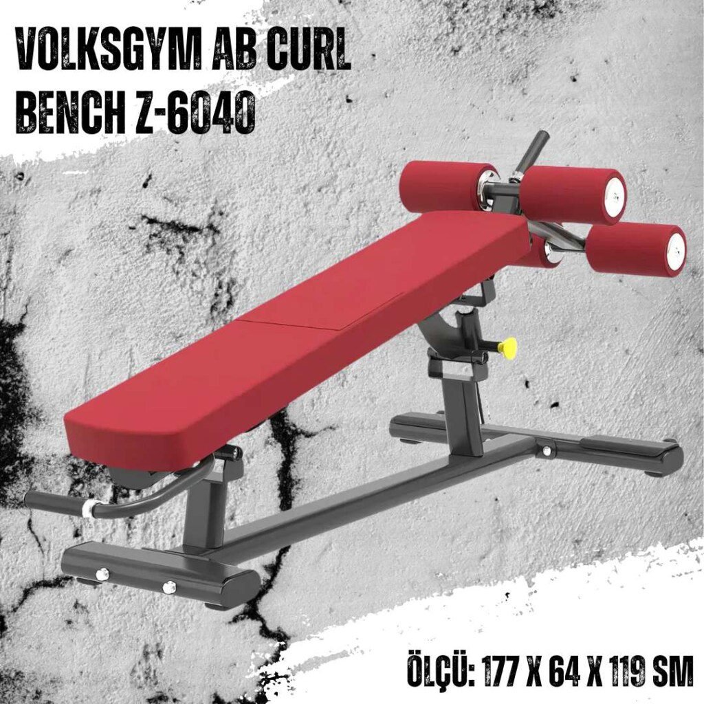 Volksgym Adjusted Abdomen Bench Z-6040 Dəzgah - Fitx.az