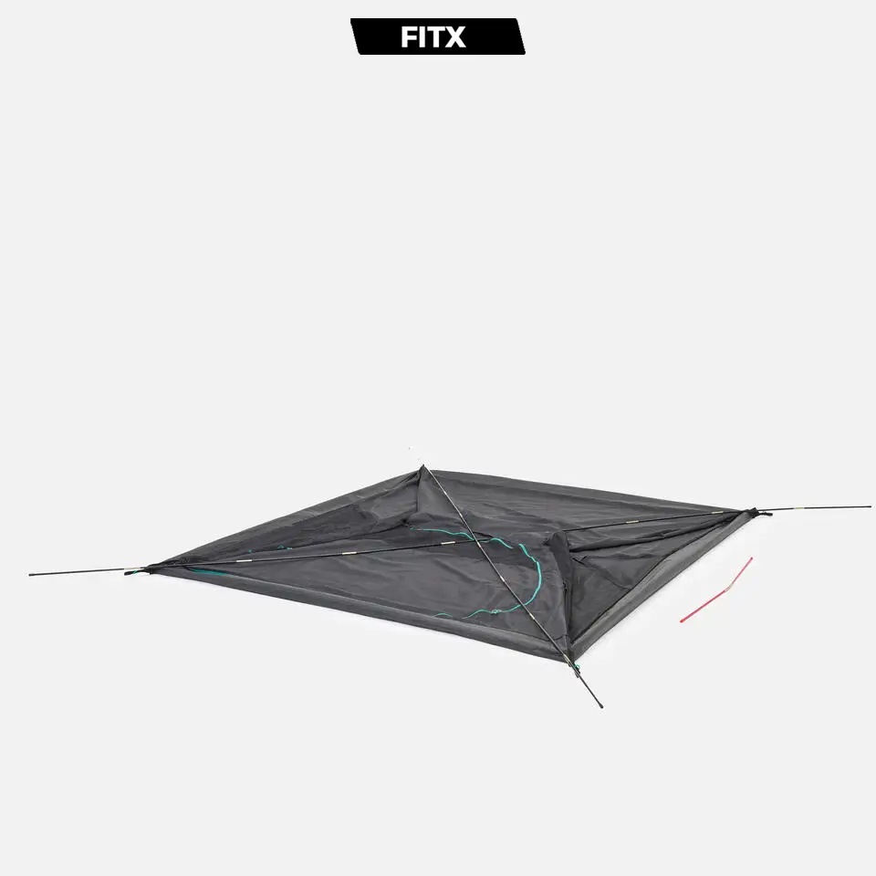 QUECHUA MH100 Fresh & Black 3 Nəfərlik Kamp Çadırı - Fitx.az