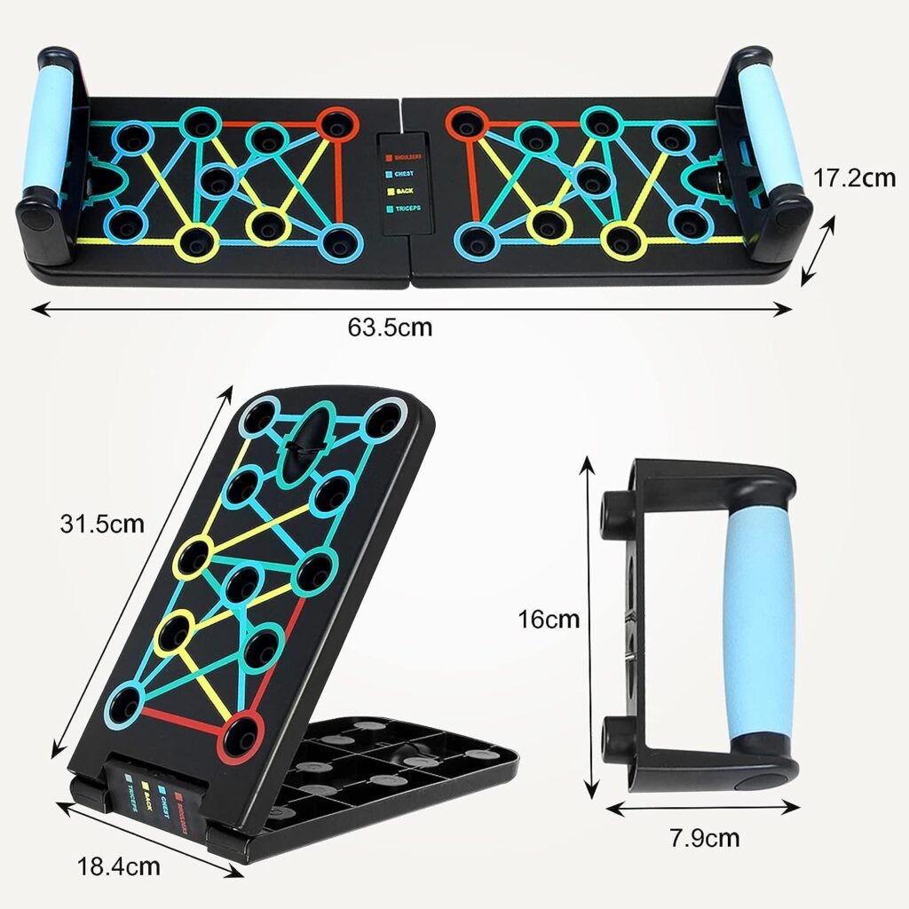 Push Up Board Stands Foldable with Handles Jim Masası - Fitx.az