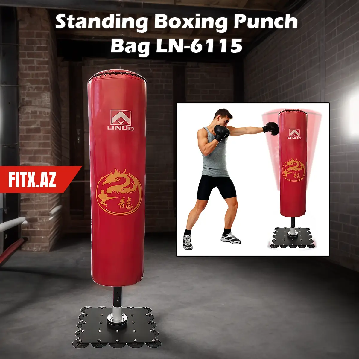 Linuo Sucker Punch Bag LN-6115 Boks Təlimi - Fitx.az